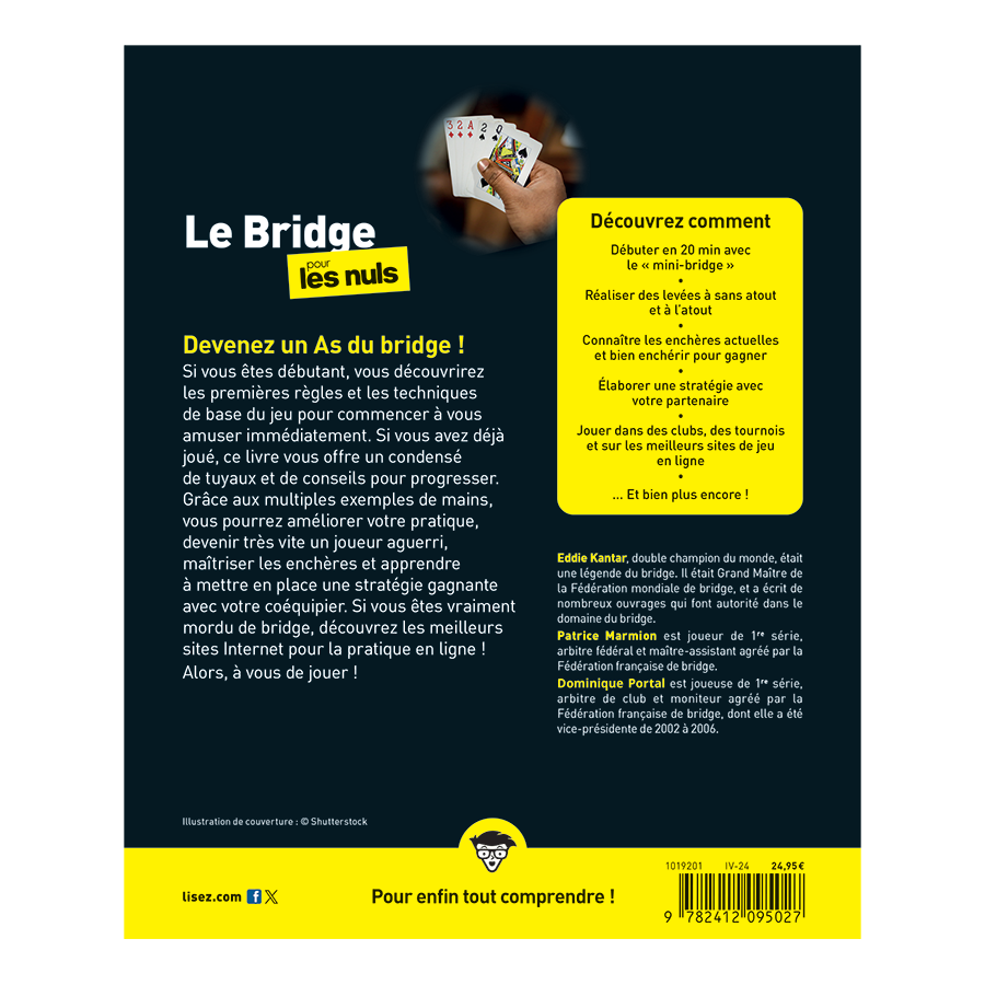 Pack découverte du bridge - Librairie - Le Bridgeur Site Officiel